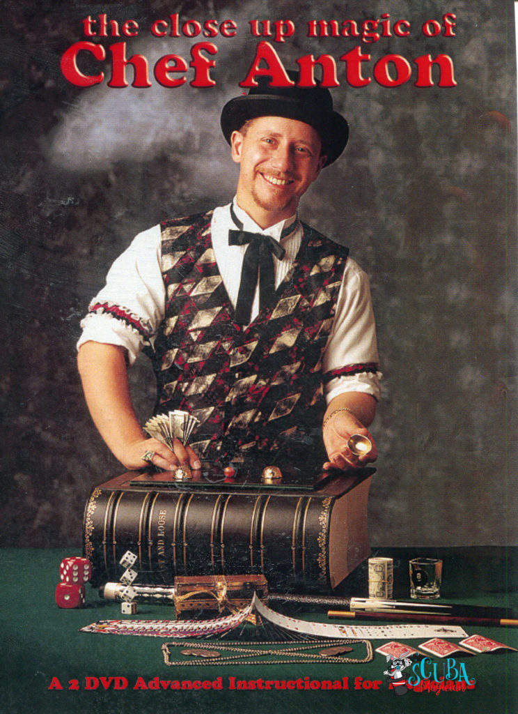 Close-Up Magic of Chef Anton – DVD – The Scuba Magician
